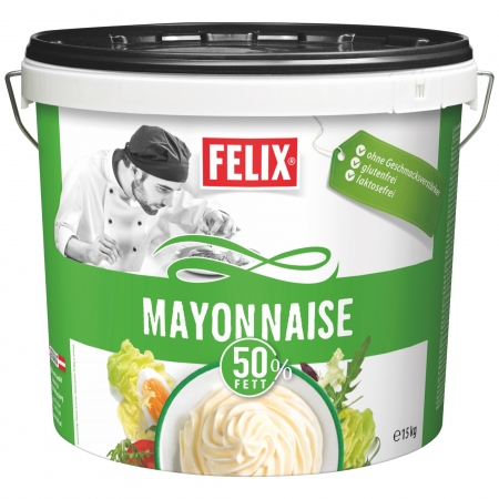 Felix Mayonnaise 50% -15Kg - Mevla Gastronomie Großhandel Wien