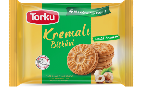 Torku Findik Kremali Bisküvi 4x61gr - Mevla Gastronomie Großhandel Wien